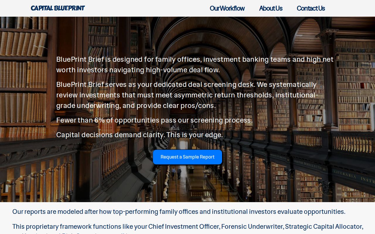 Capital BluePrint